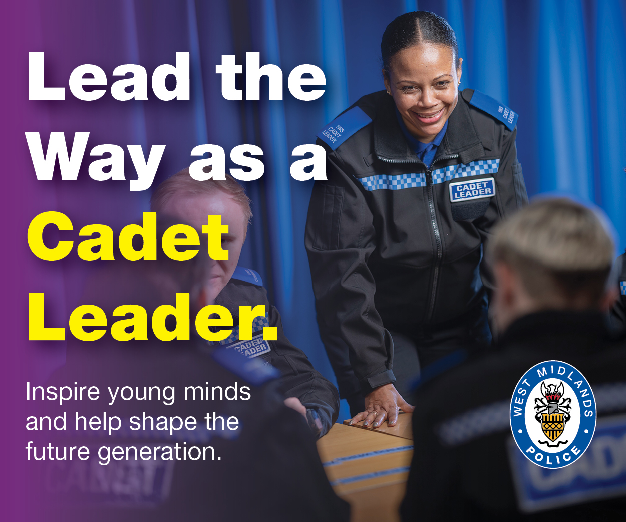 Our police cadets need role models like you | West Midlands Police