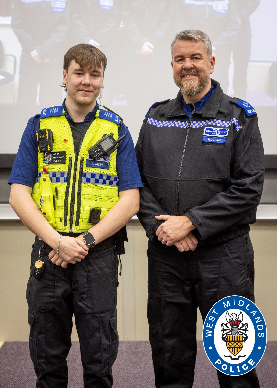 Father and son's PCSO dreams come true | West Midlands Police