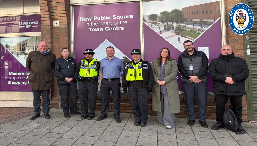 Partnership working to design out crime in Walsall town centre | West ...